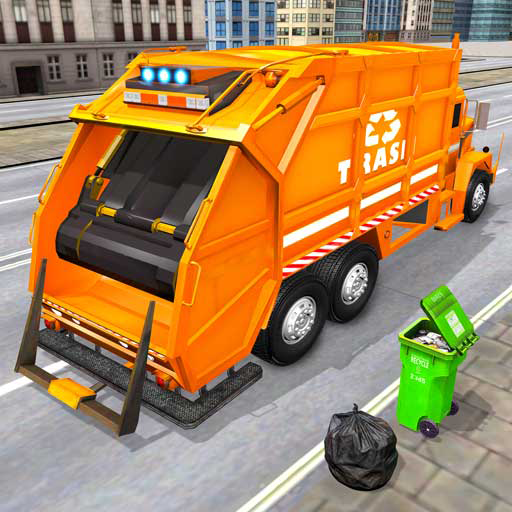 Garbage Trash Truck Simulator: Dumper Truck Junk Cleaner Game: City ...