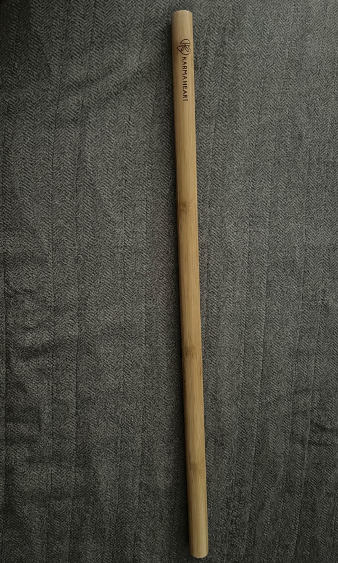 Amazon.com: Karma Heart Pranayama Yoga Stick: Short Natural Bamboo ...