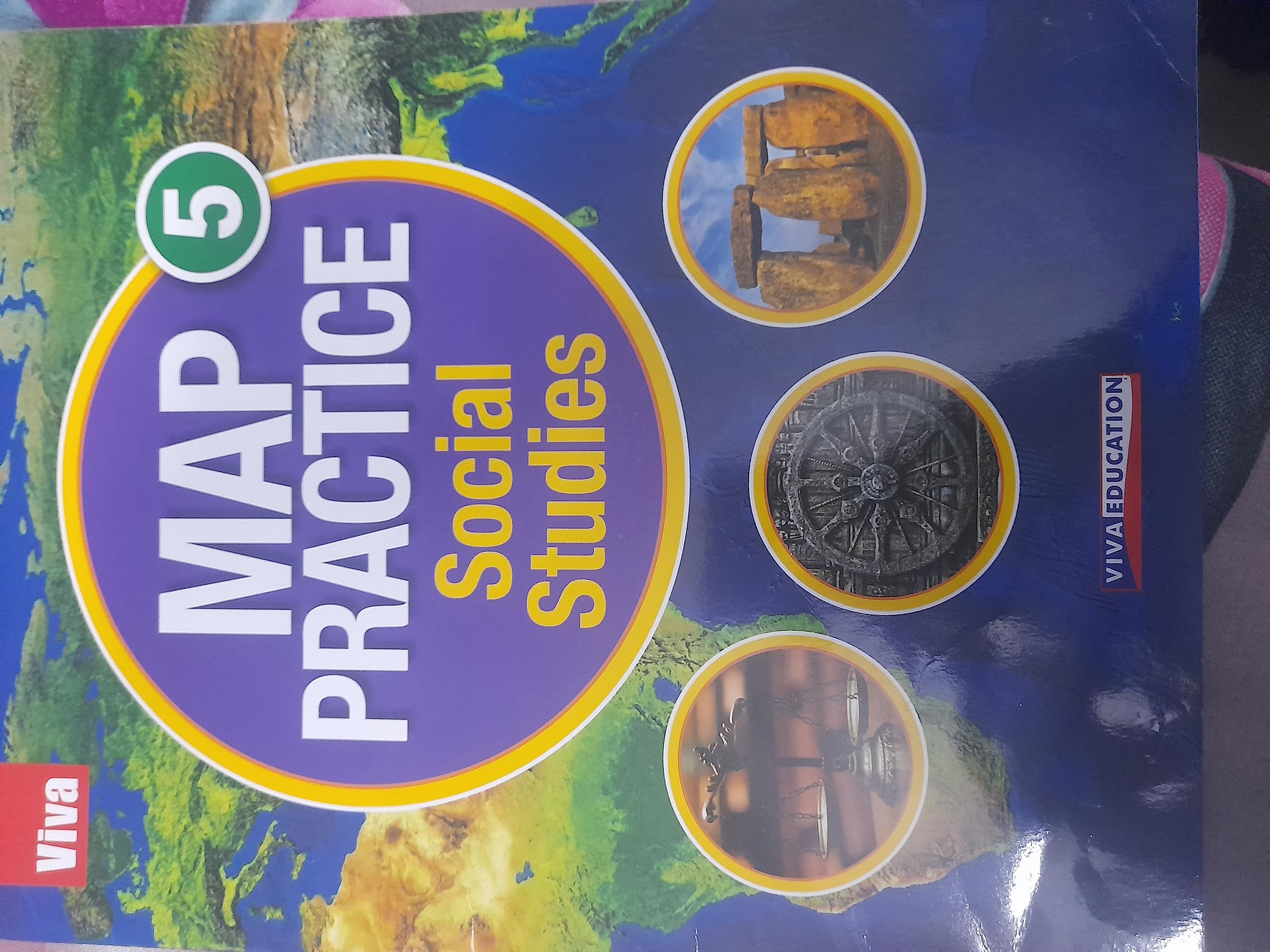 Amazon.in: Buy Viva Map Practice: Social Studies - Book 5 Book Online ...