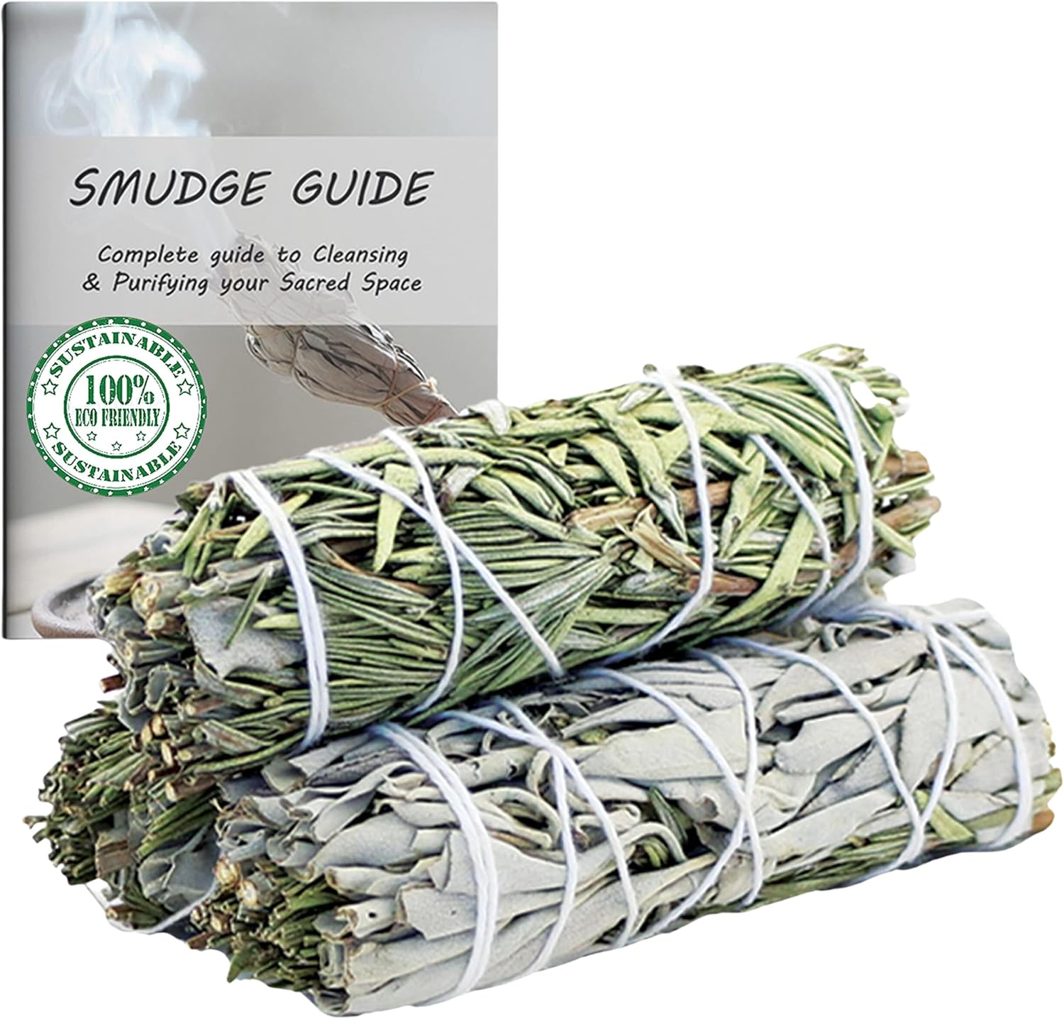 Amazon.com: Ancientveda White Sage Mix Smudge Sticks 3 Pack for ...