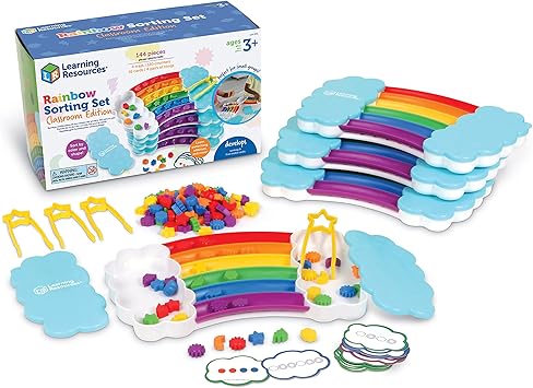 Amazon.com: Rainbow Sorting Set Classroom Edition : Office Products