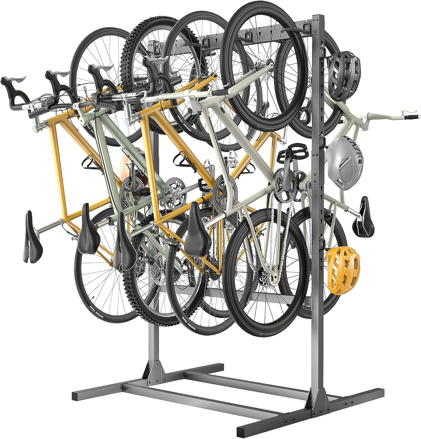 Ultrawall Freestanding Bike Stand, Vertical Bike Storage Stand Rack for Garage, Indoor Bicycle ...