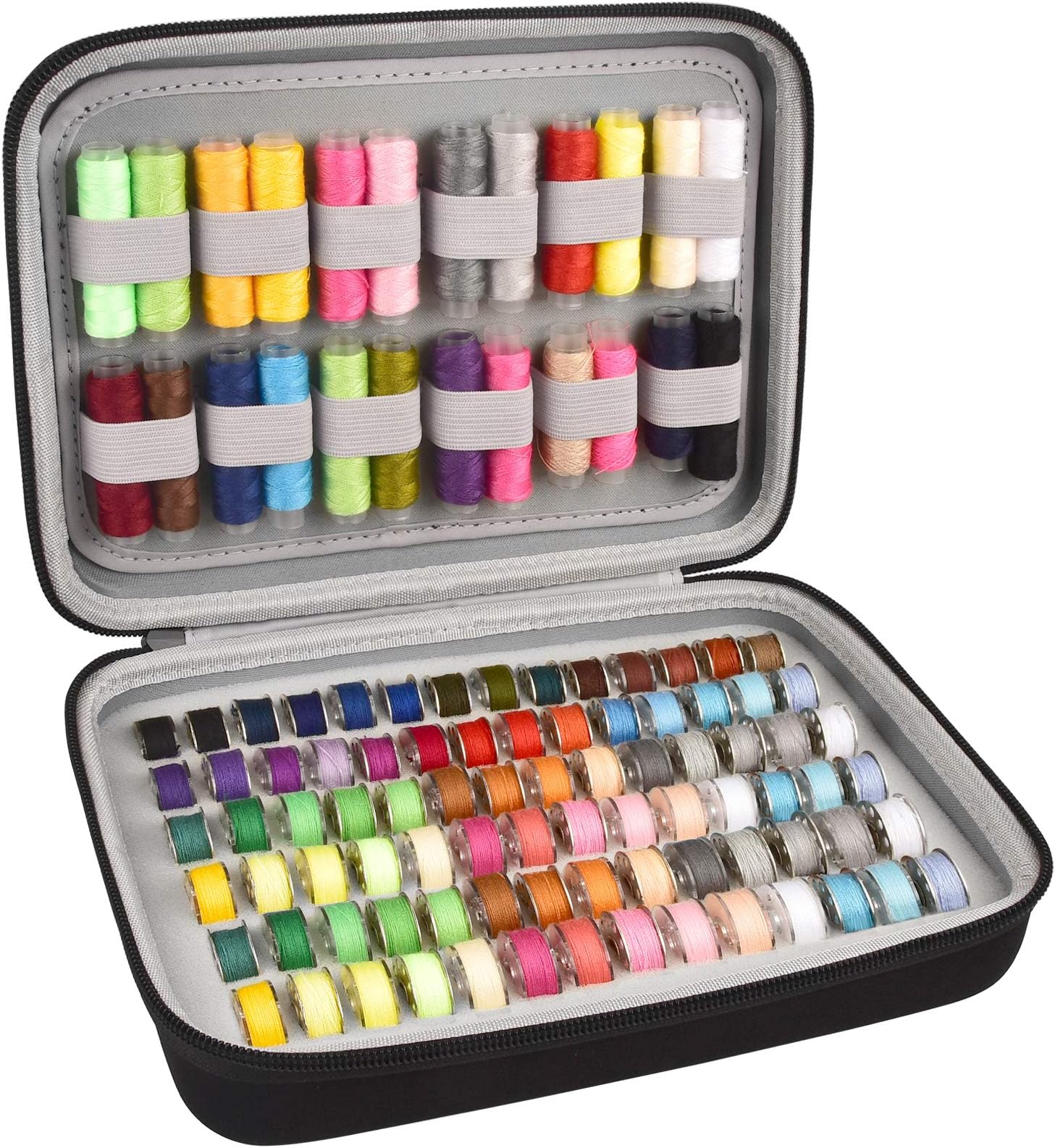 Amazon.com : ArtBin 6911AB Sew-Lutions Bobbin/Supply Box Sewing ...