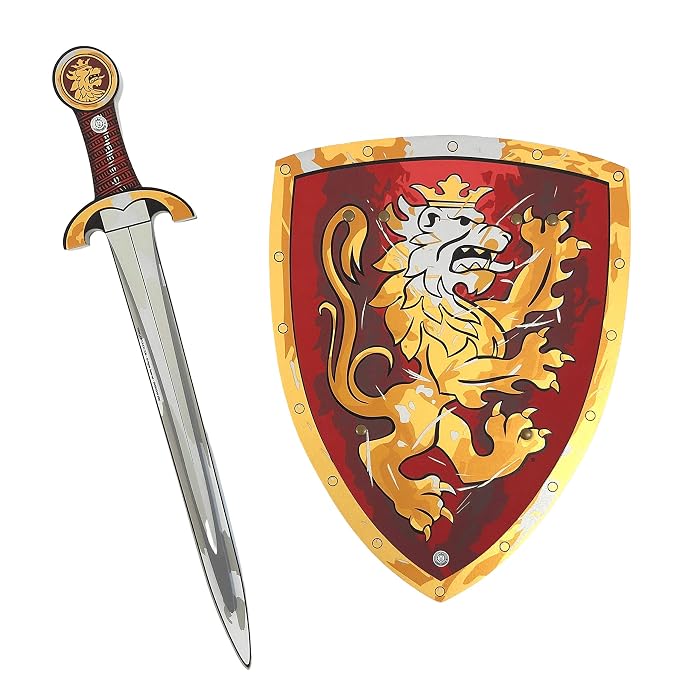 Buy Liontouch Medieval Noble Knight Pretend Play Set For Kids, Red ...