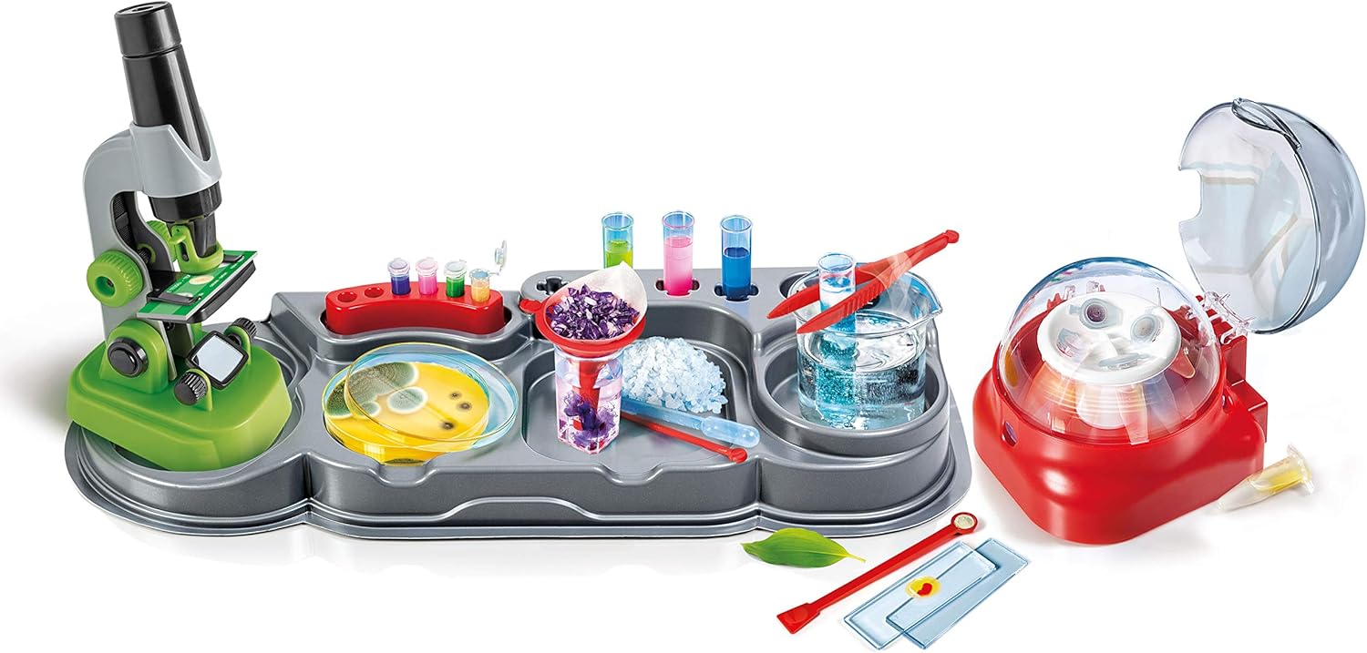 Clementoni- Super Scientific Laboratory, Multicolored, 13998 – TopToy