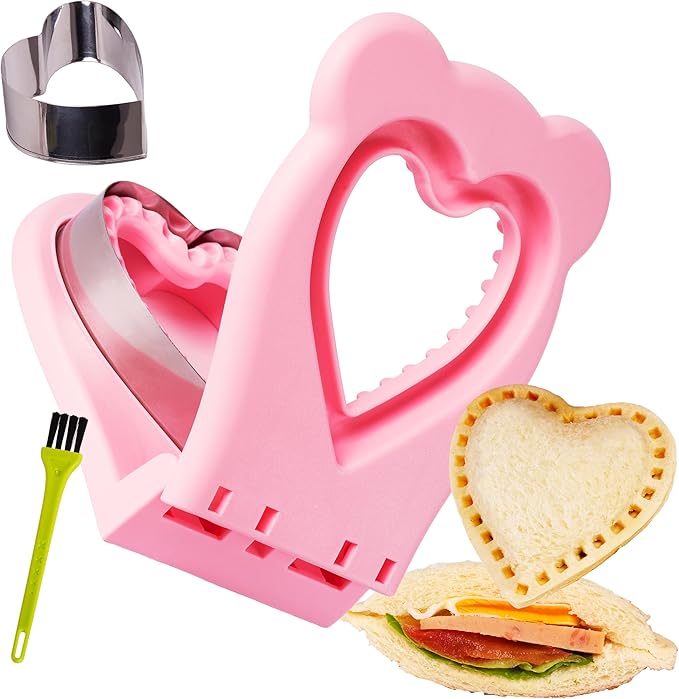 Amazon.com: LEPCY Uncrustables Sandwich Maker Sealer Cutter, Crustless ...