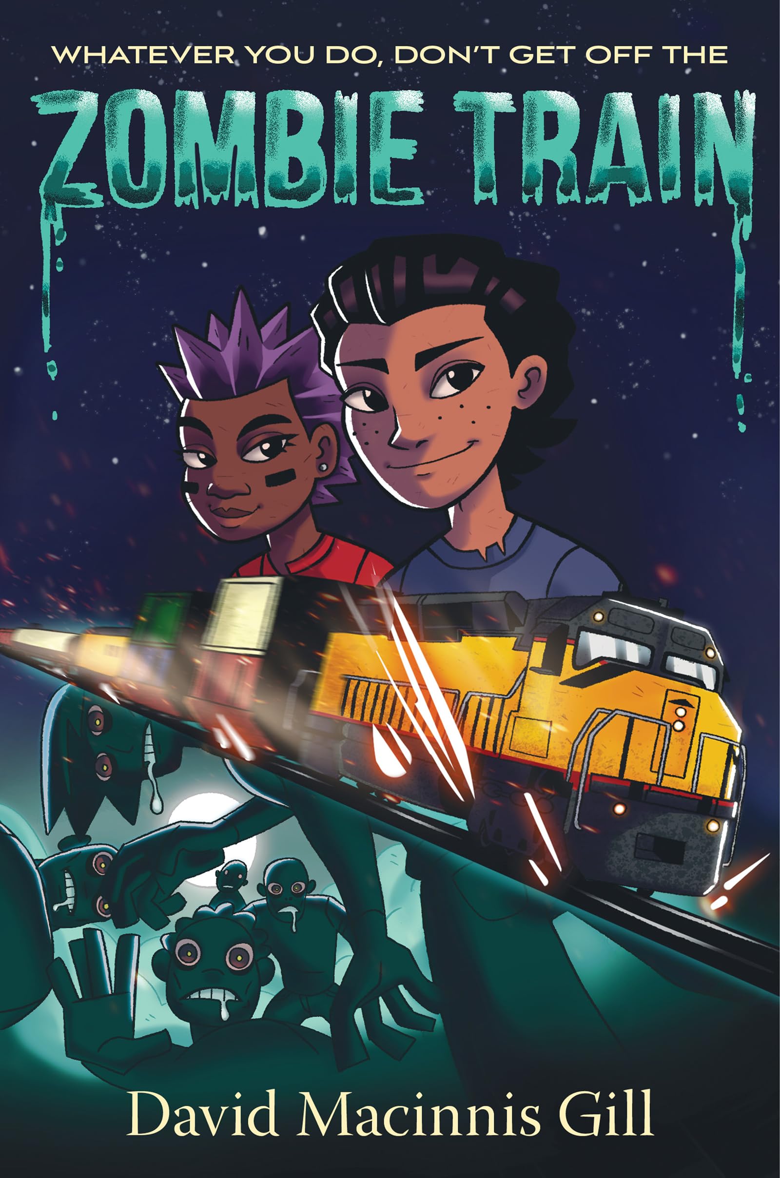 Amazon.com: Zombie Train: 9780063116511: Gill, David Macinnis: Books