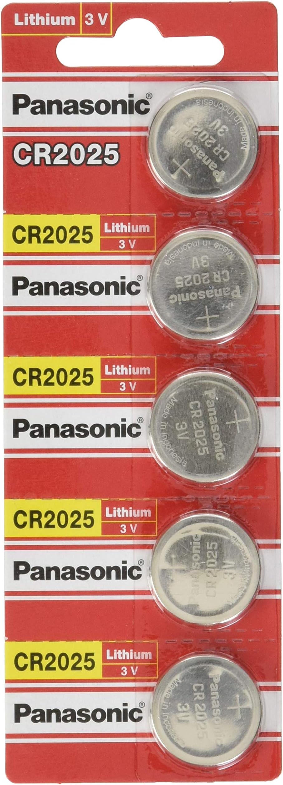 Panasonic CR2032 3 Volt Lithium Coin Battery (20 Batteries): Amazon.co ...