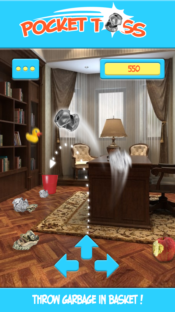 Pocket Trash Bin Toss - App on Amazon Appstore