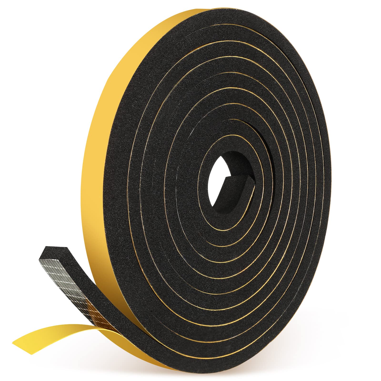 Window Draft Excluder Tape Self Adhesive Foam Tape Weatherstripping ...