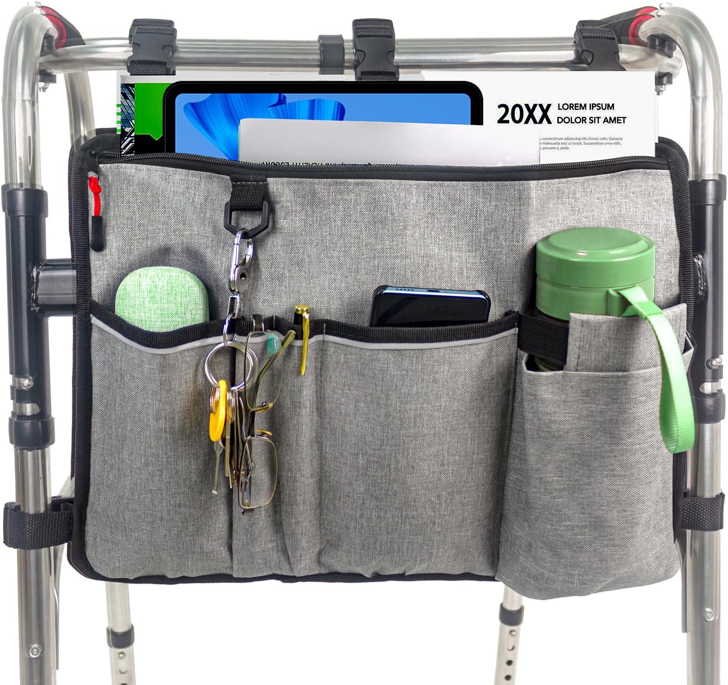 Amazon.com: Walker Bag Basket with Cup Holder,Walker Accessories,Walker ...