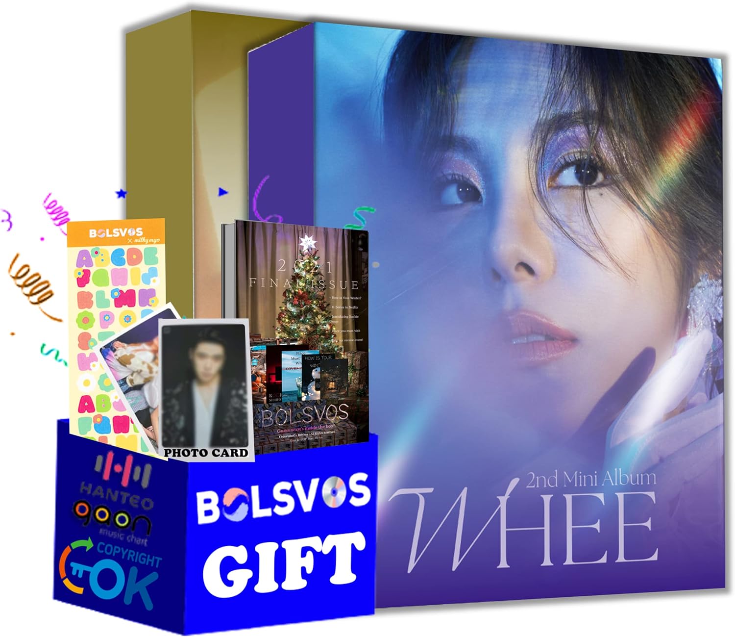 Amazon.com: WHEEIN - WHEE [Random ver.] (2nd Mini Album) ONE RANDOM ...