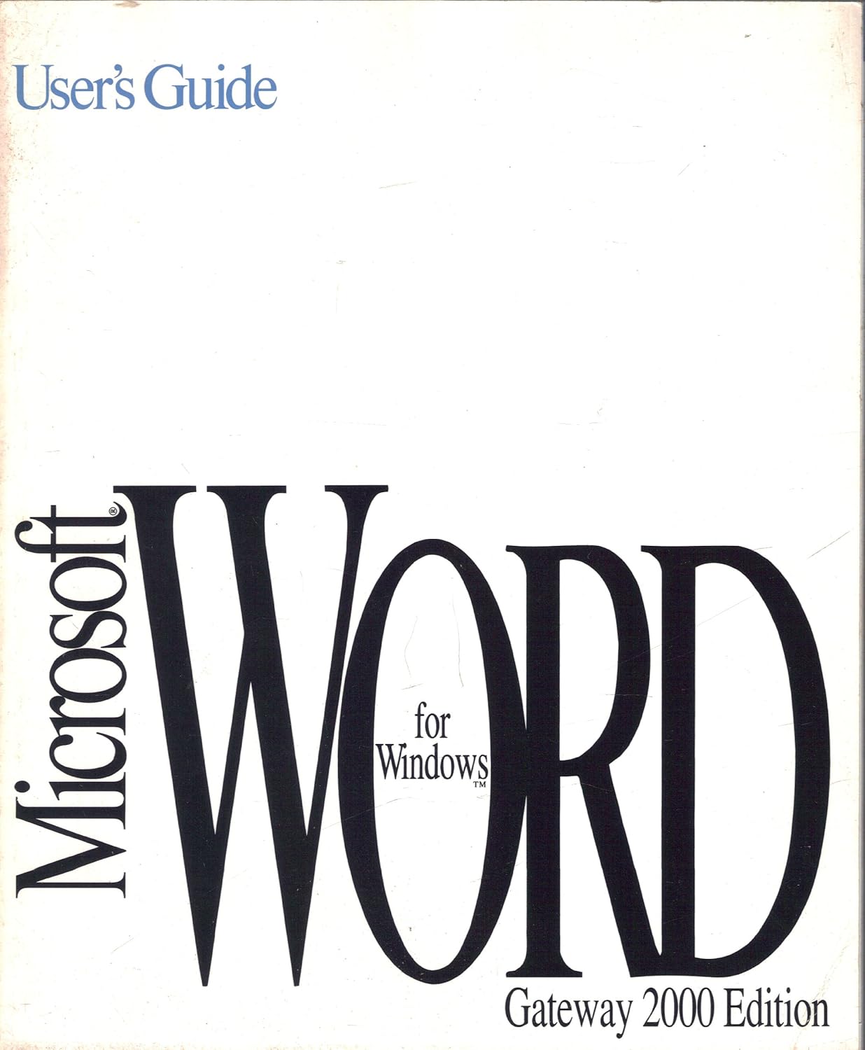 Amazon.com: Microsoft Word for Windows User's Guide: Editorial Staff