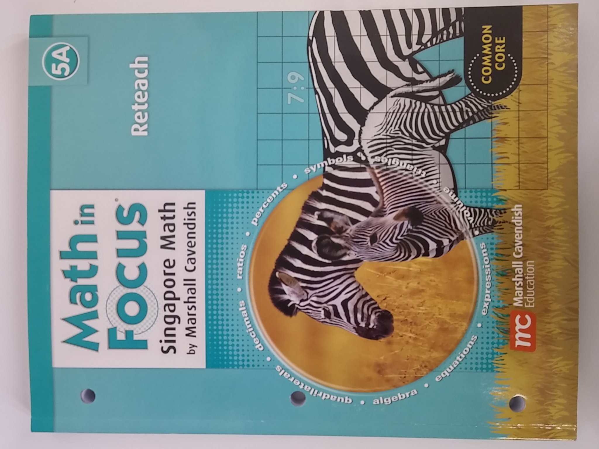 Amazon.com: Math in Focus: Singapore Math Reteaching, Book a Grade 5: ...