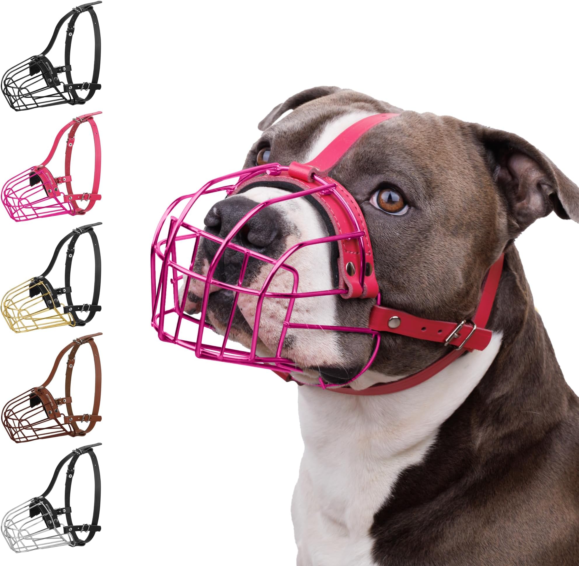 BronzeDog Metal Dog Muzzle Wire Basket Great Dane Mastiff Saint Bernard ...