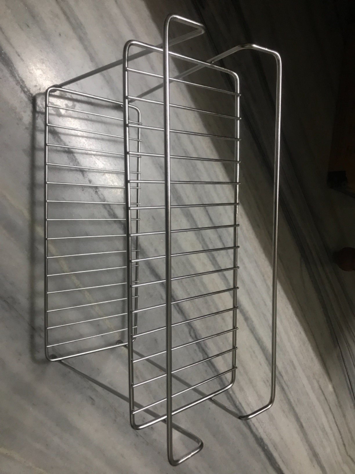 Amazon Brand - Solimo Multipurpose Stainless Steel Standing Countertop ...