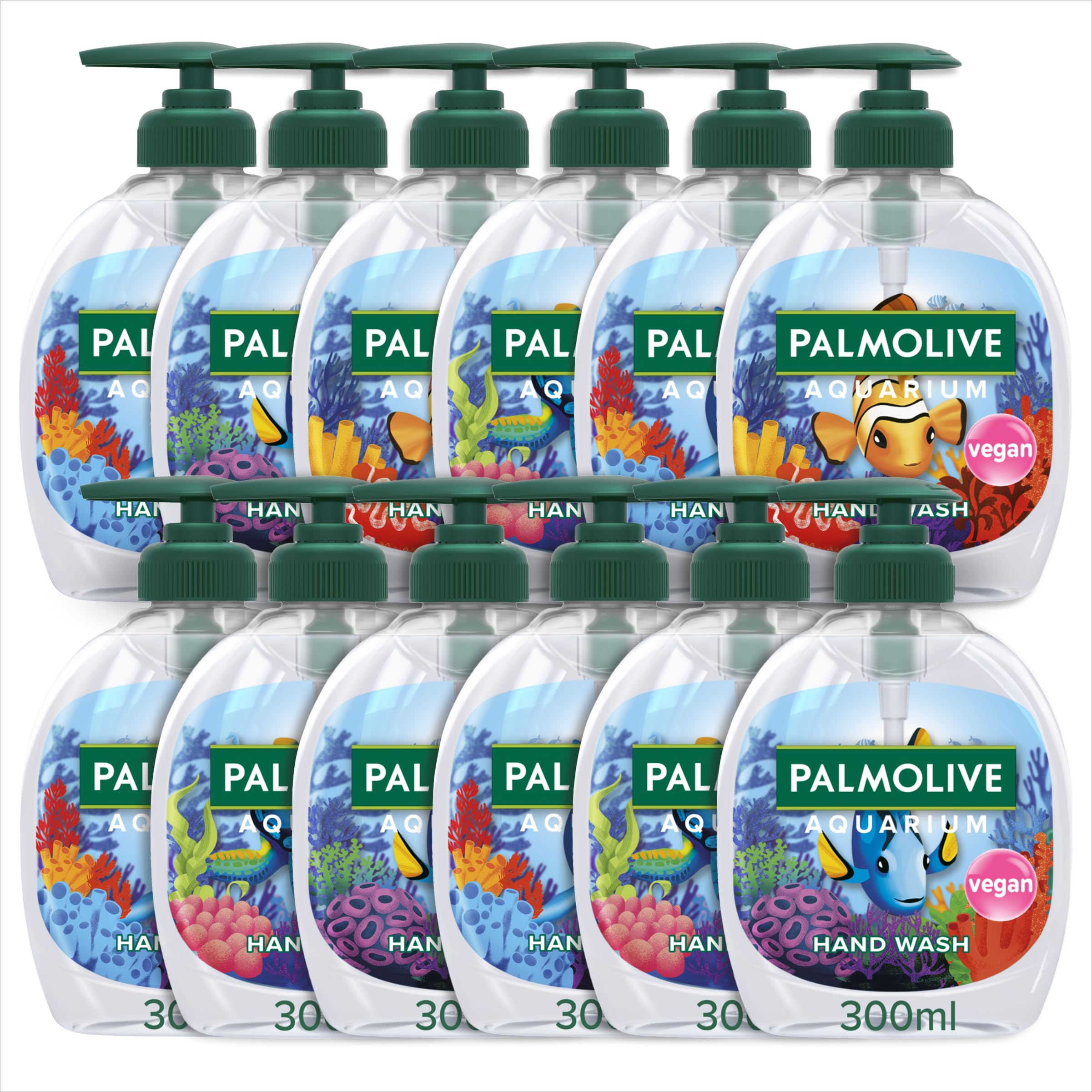 Palmolive Aquarium Liquid Hand Soap 300ml, helps to wash away dirt and ...