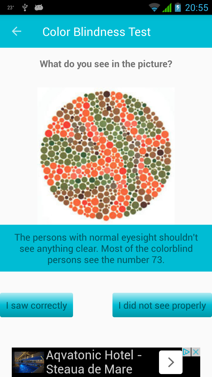 Color Blindness Test - App on the Amazon Appstore