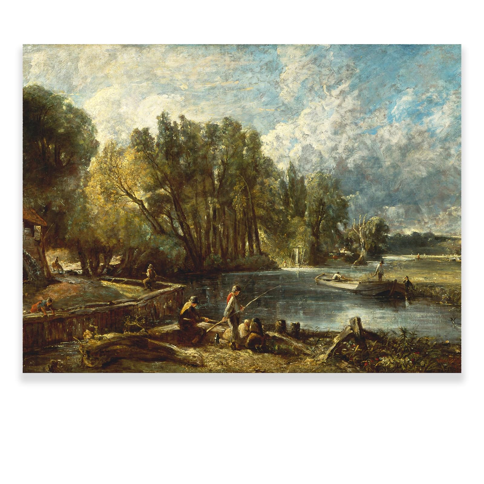 Amazon.com: KWAY John Constable Canvas Art Prints - The Young ...