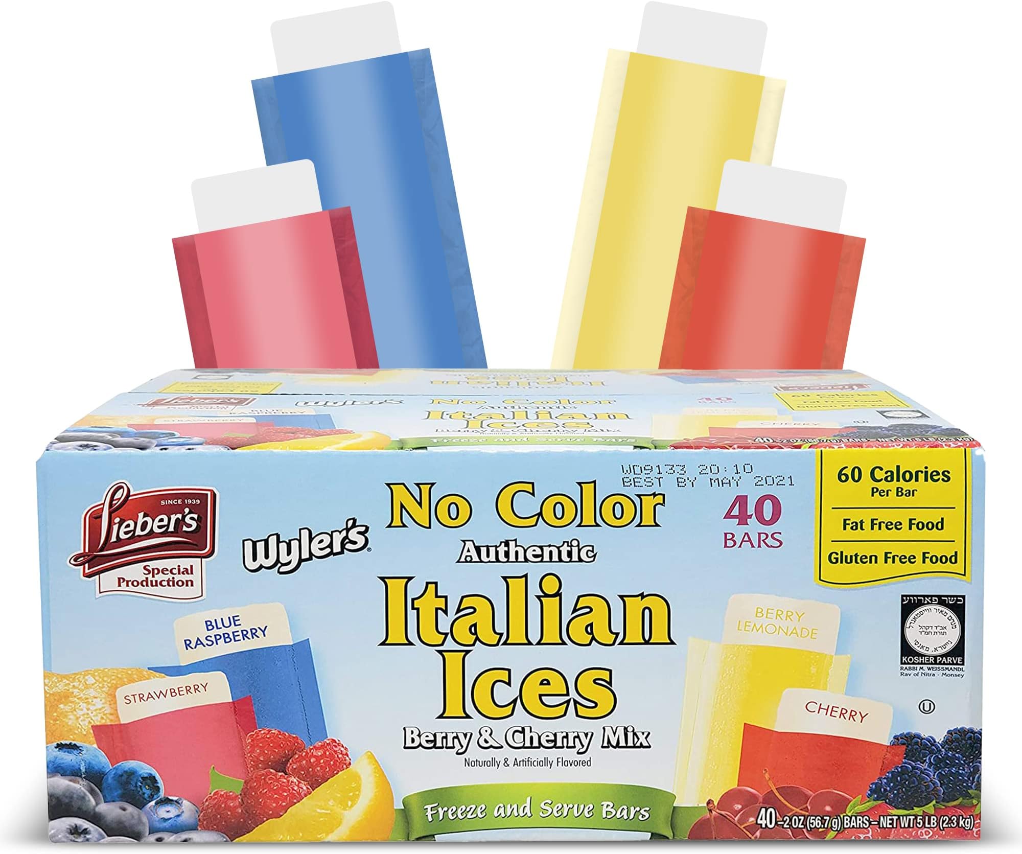 Amazon.com: Bolis Freezer Pops - 8 Packs of Bolis Helados Icesticks ...