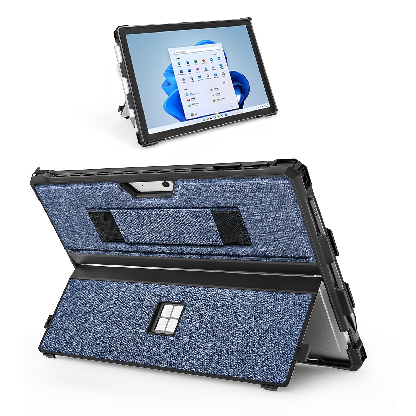 Amazon.com: Case for 12.3" Microsoft Surface Pro 7+/Pro 7/Pro 6/Pro 5 ...