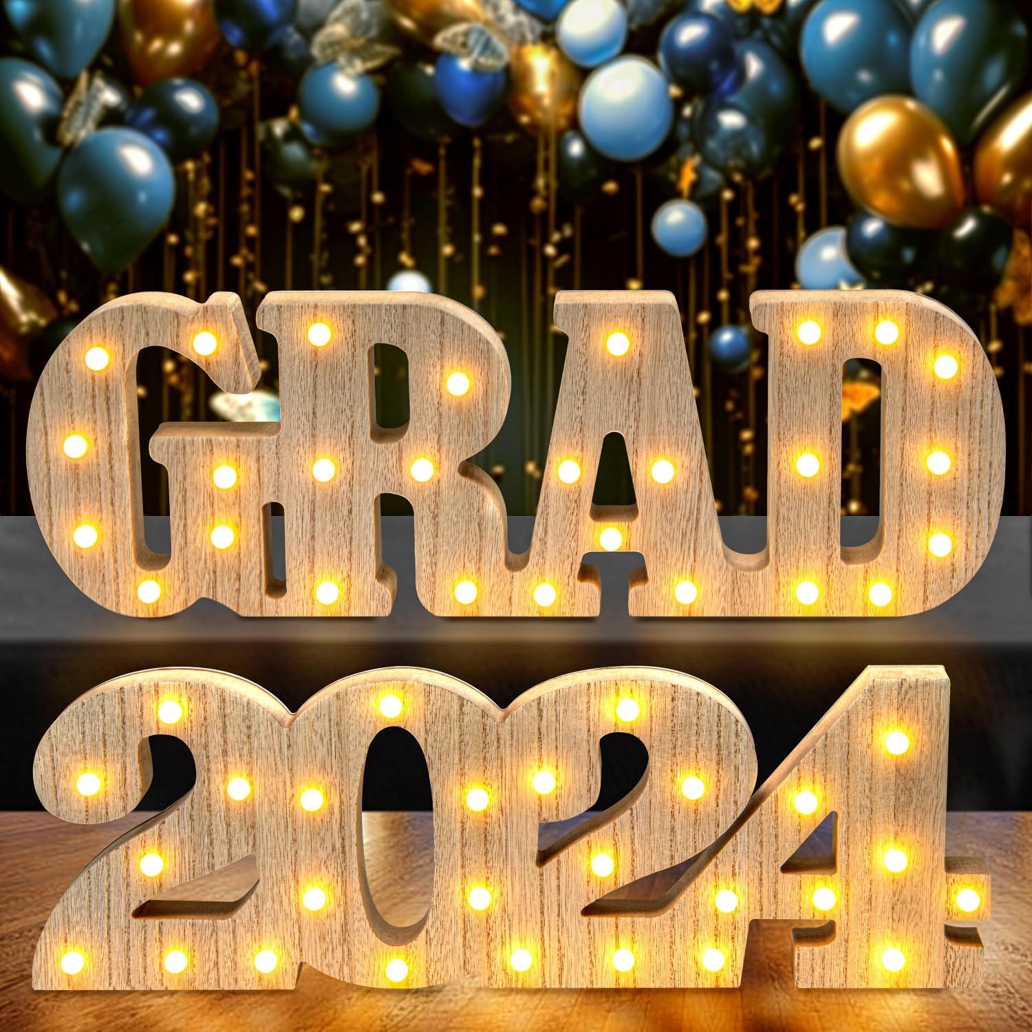 Amazon.com: 2024 Graduation Party Decorations - 2 LED Long Marquee ...