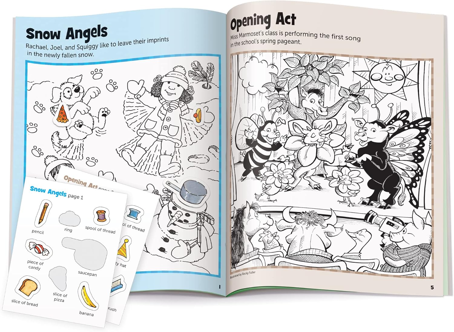 Spring Hidden Pictures For Kids