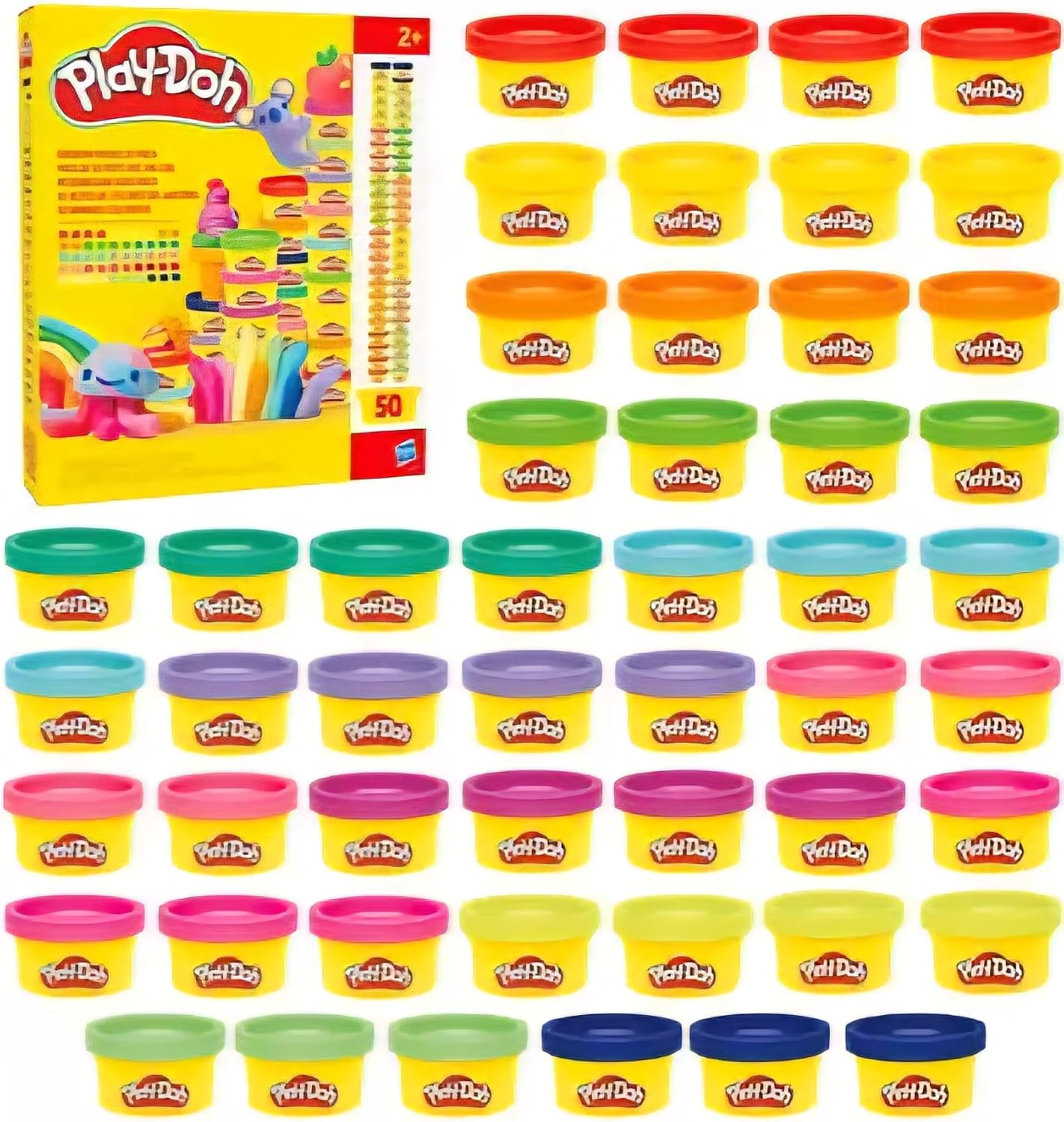 Play-Doh SUPER MULTIPACK 50 PACK : Amazon.co.uk: Toys & Games