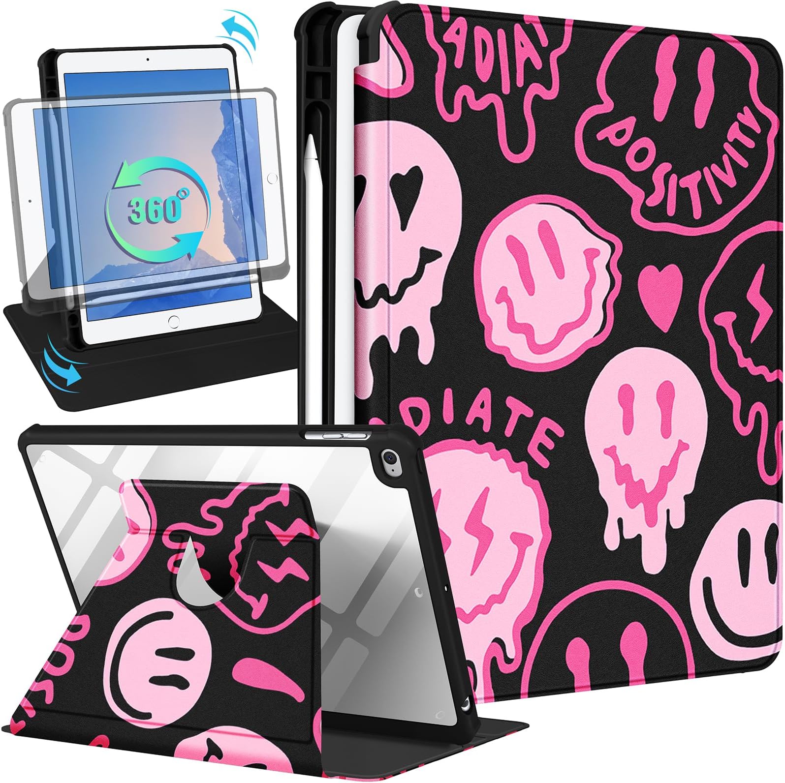 Amazon.com: Kidcube for iPad 5th/6th Generation Case, for iPad Air 1st ...