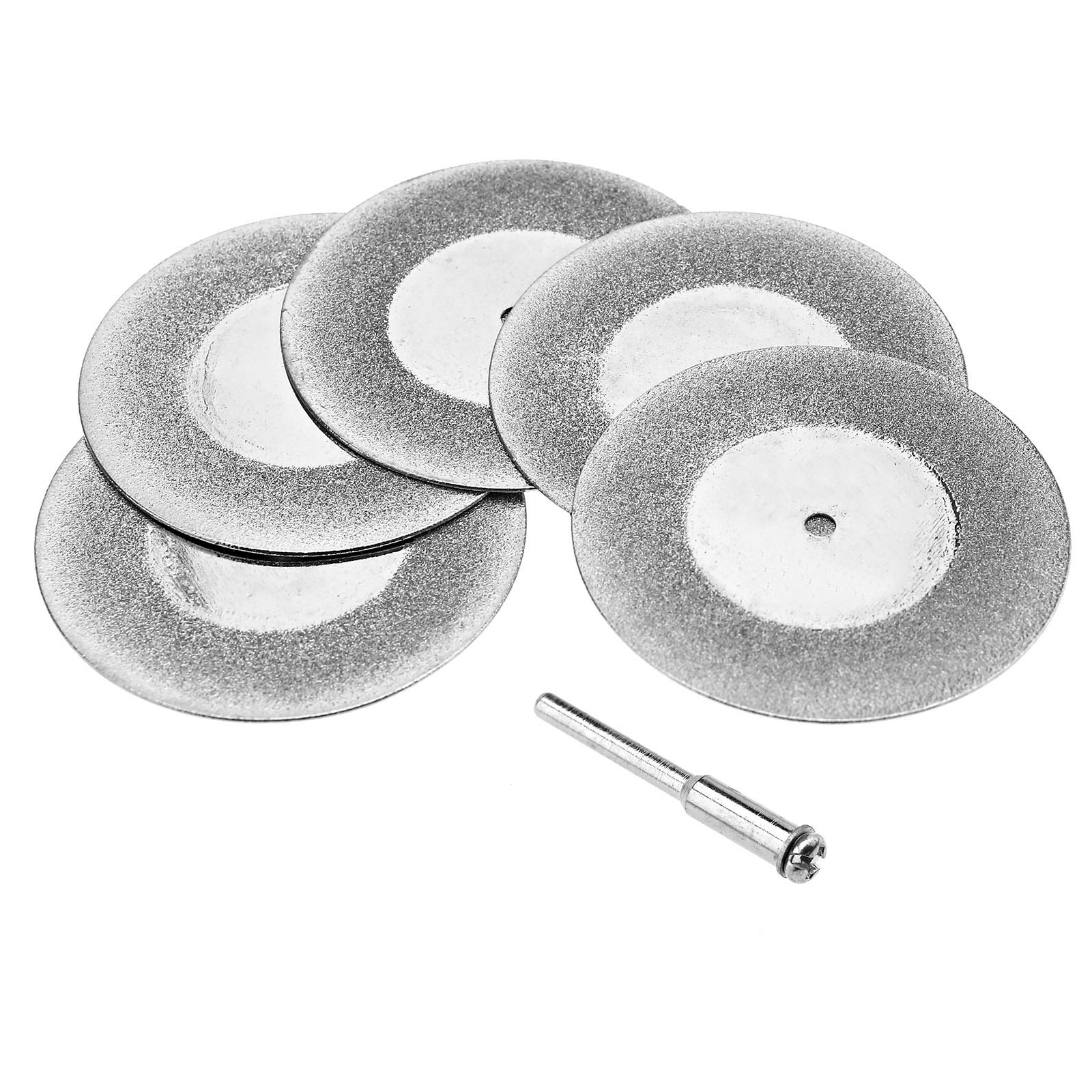 5pcs Diamond Cutting Wheel Discs Drill Bit Compatible with Rotary Tool ...