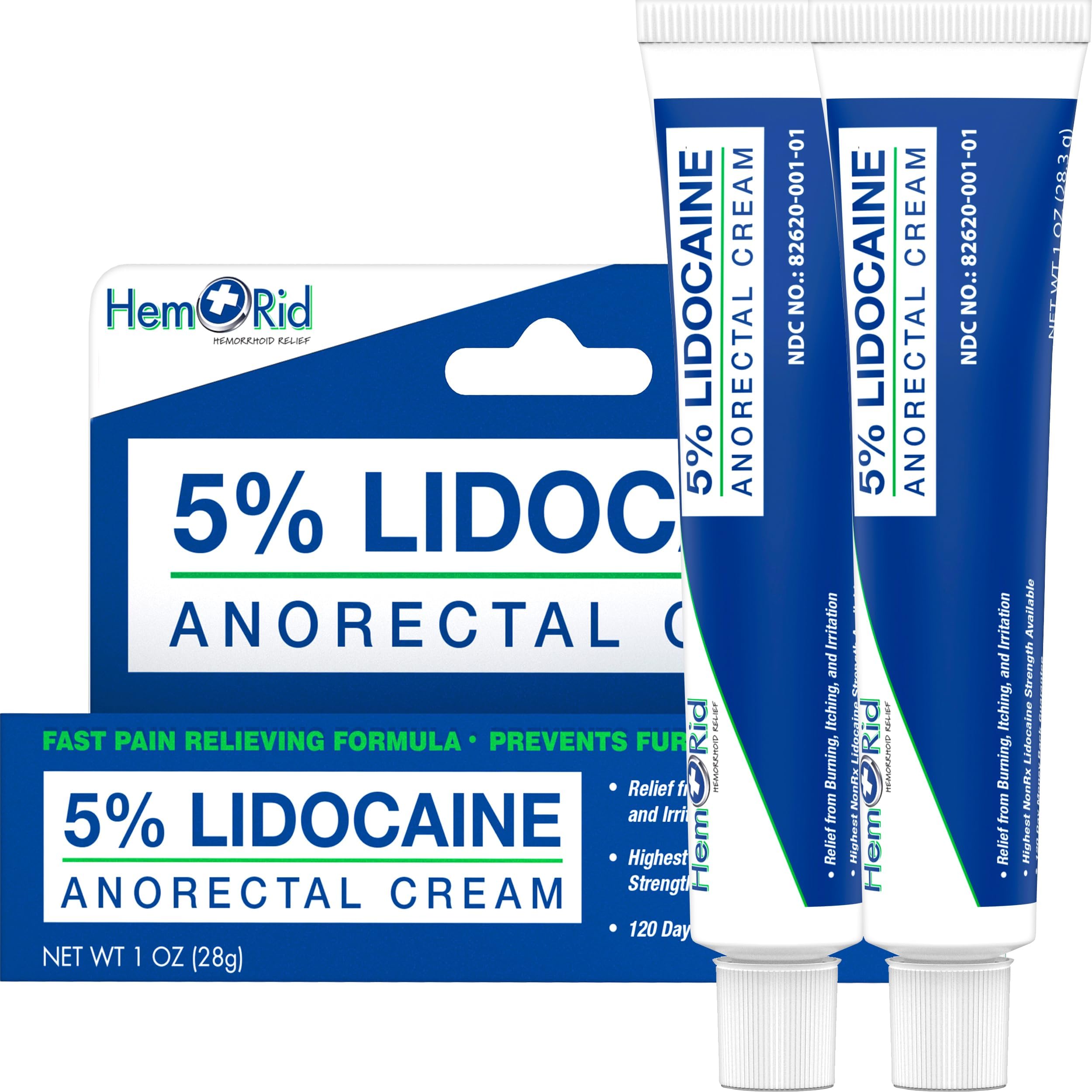 Amazon.com: Maximum Strength Lidocaine Cream for Pain Management. Fast ...
