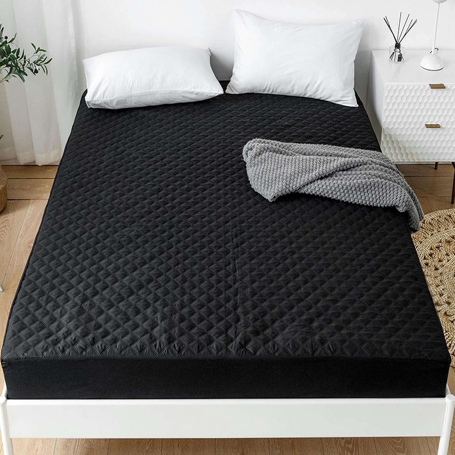 King Size Deep Fitted Mattress Cover at Oneida Roberson blog