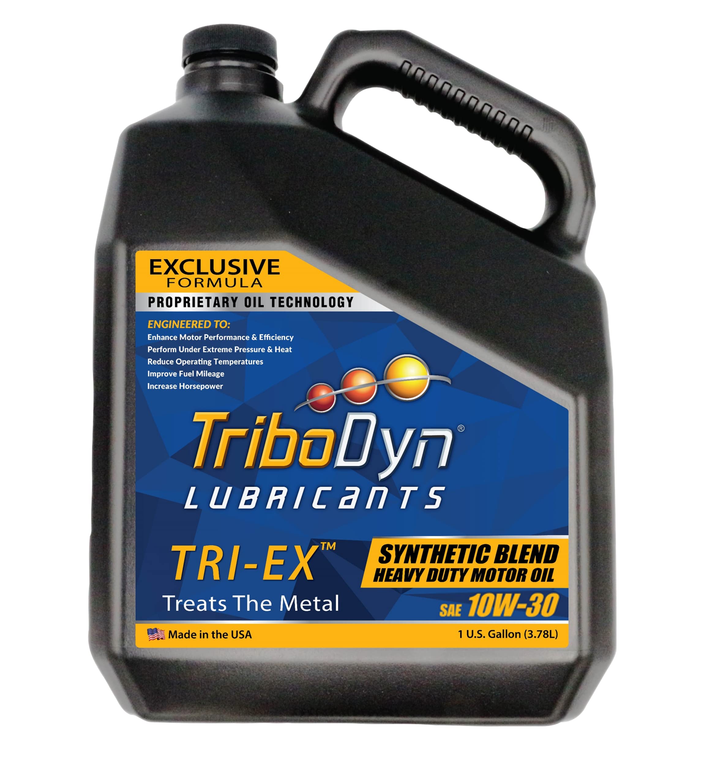 Buy TriboDyn TRI-EX SAE 10W30 Full Synthetic Heavy Duty Diesel Engine ...