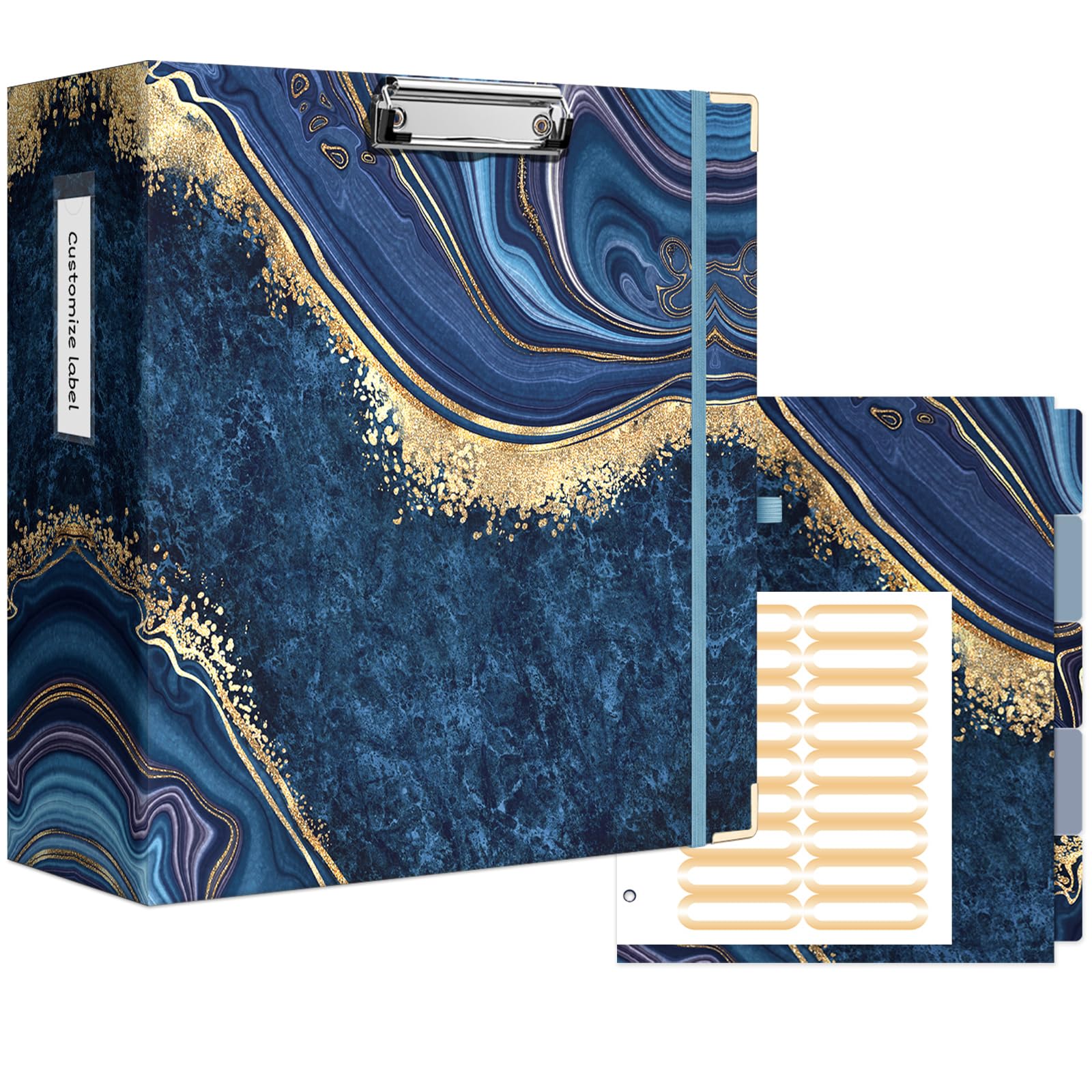 Snapklik.com : Ospelelf 3 Ring Binder For Letter Size Paper