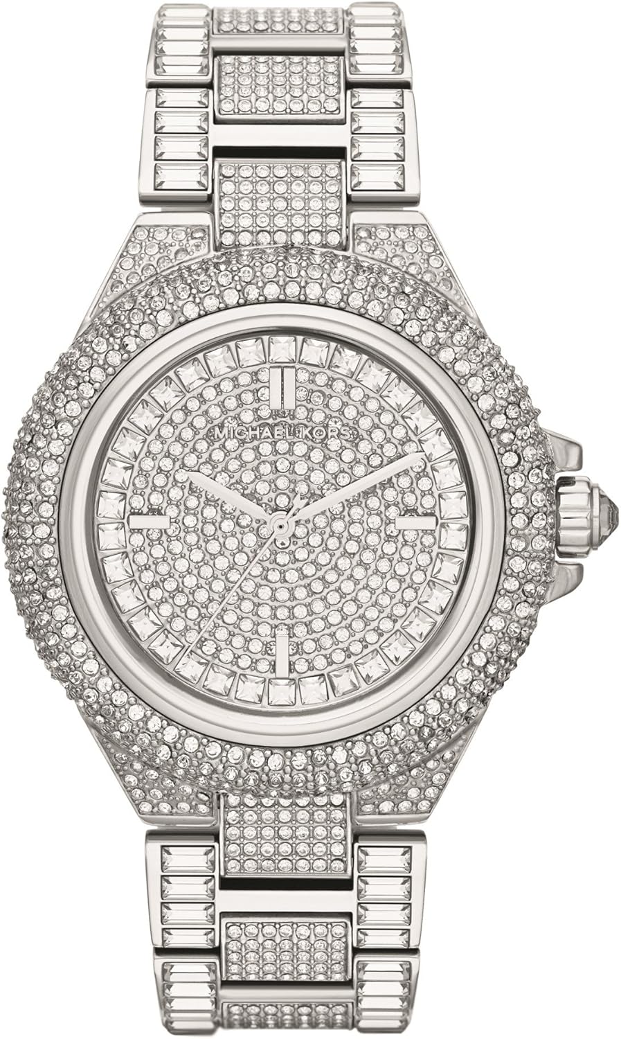 Amazon.co.jp: MICHAEL KORS[マイケルコース] MODEL NO.mk5869 Camille Silver ...