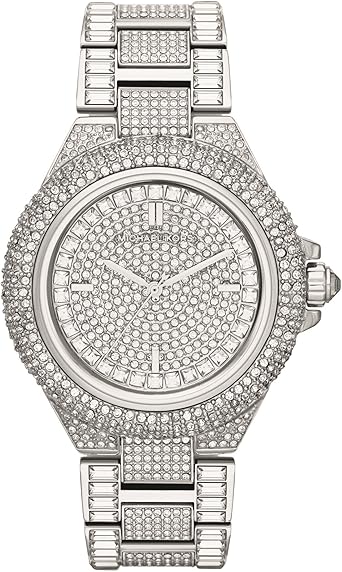 Amazon.co.jp: MICHAEL KORS[マイケルコース] MODEL NO.mk5869 Camille Silver ...