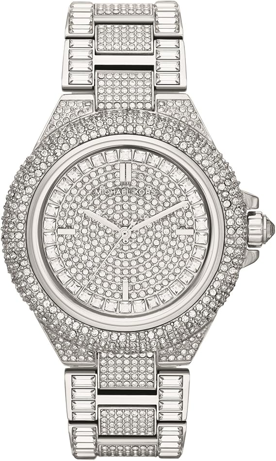 Amazon.co.jp: MICHAEL KORS[マイケルコース] MODEL NO.mk5869 Camille Silver ...