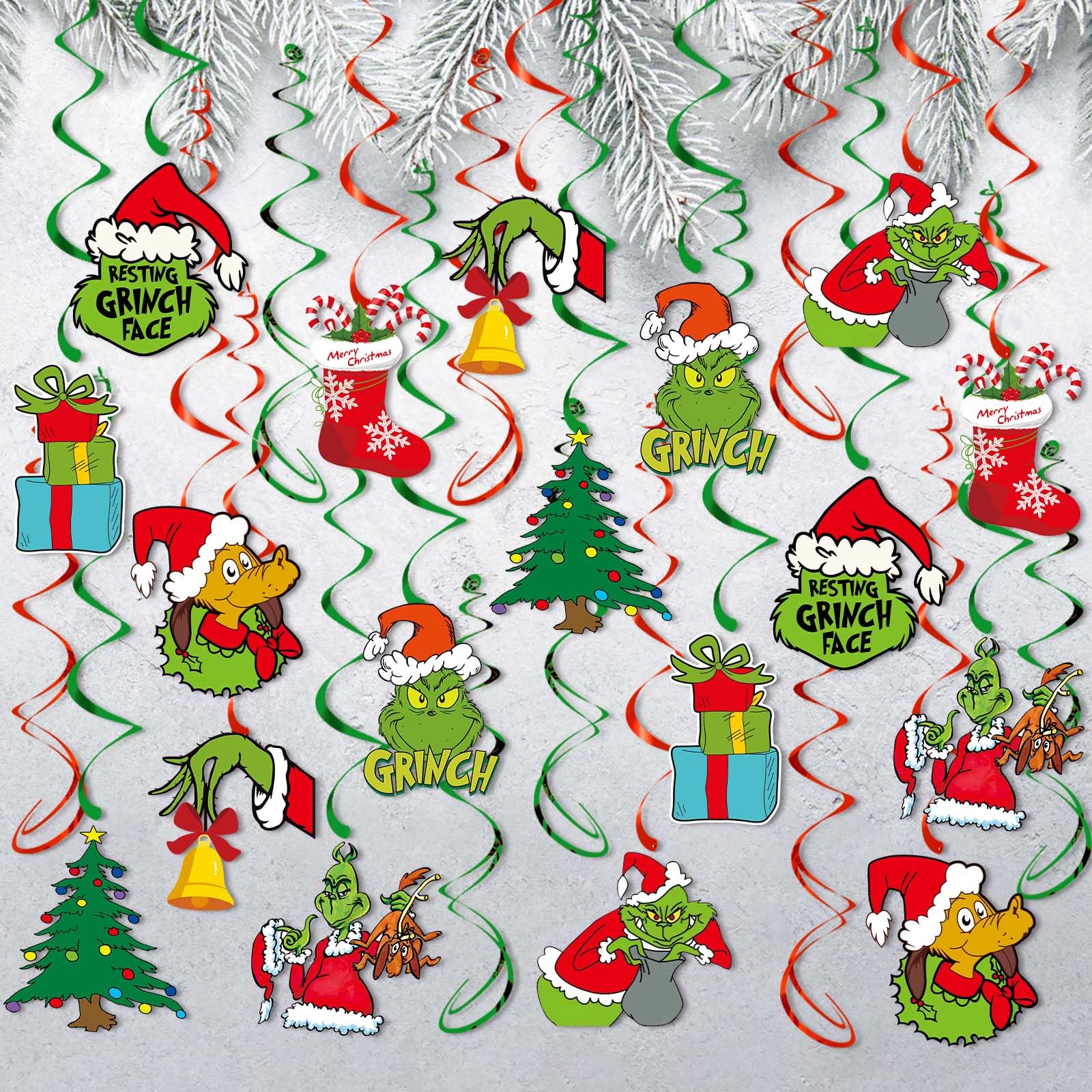 Grinch Party Supplies Grinch Themes Christmas Decoration For Home