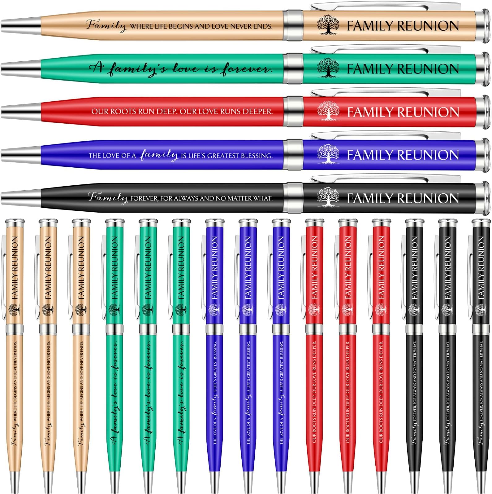 Amazon.com : Noveread 20 Pcs Family Reunion Gifts Family Reunion Party ...