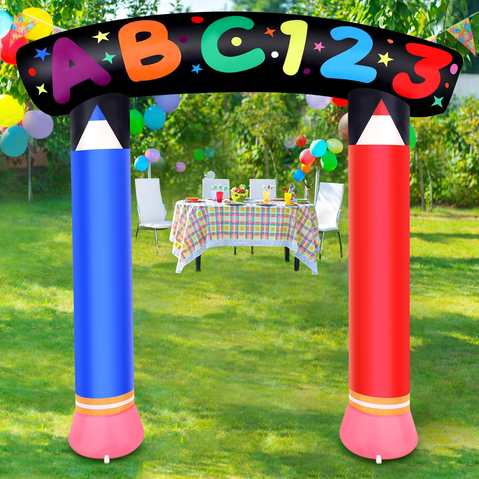 8Ft Back To School Season Outdoor Inflatable Decorations, Inflatable ...