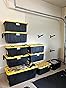 Amazon.com: Koova Wall Mounted Tote Rack Storage System, Fits 27-Gallon ...