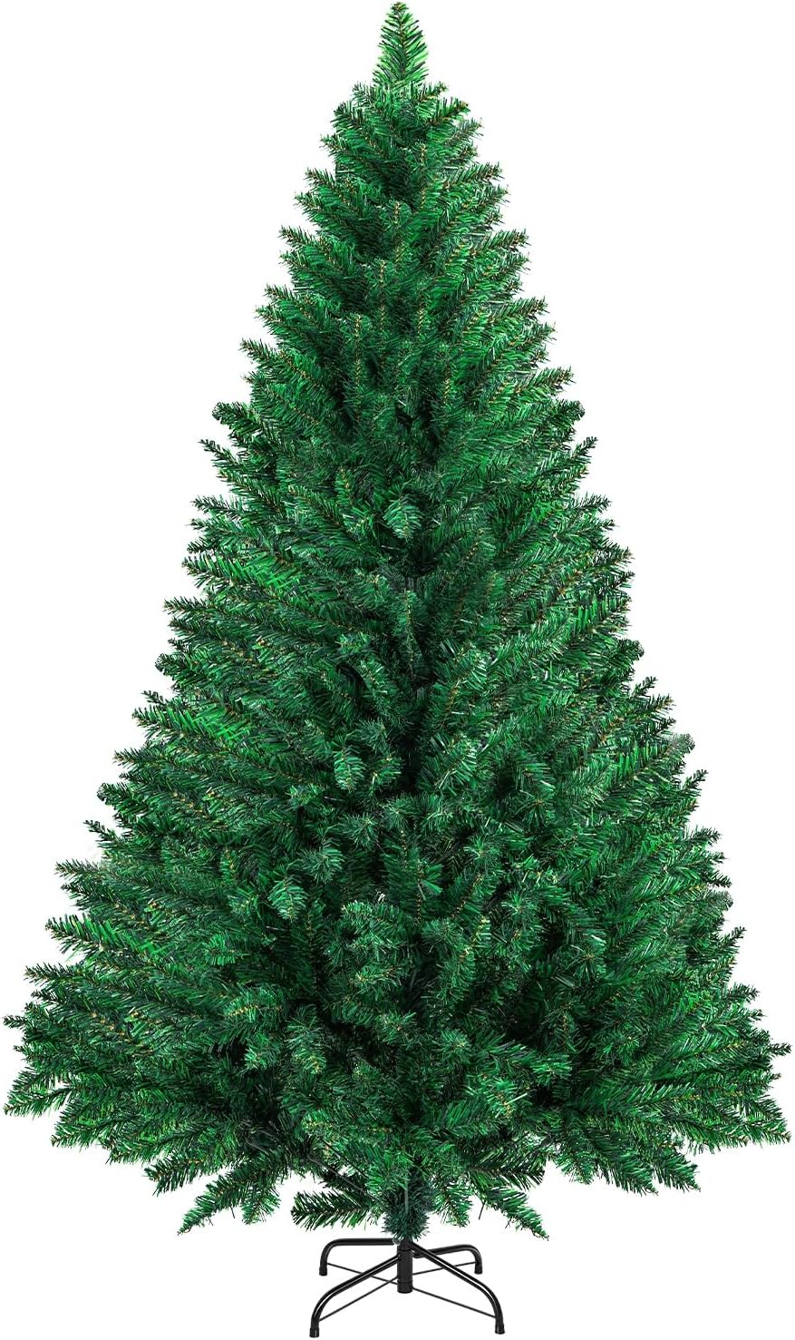 Amazon.com: Artificial Christmas Tree, Canadian Fir Christmas Tree with ...