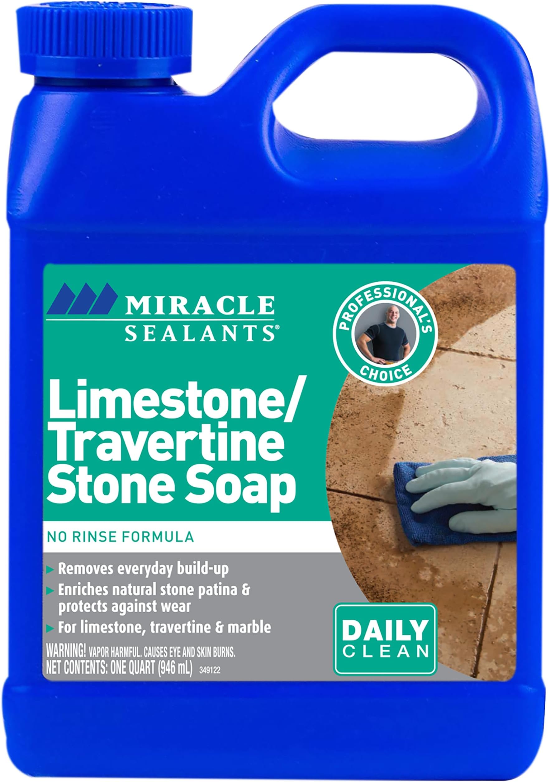 Amazon.com: Stone Pro Deep Clean - Cleaner & Degreaser for Tile & Stone ...