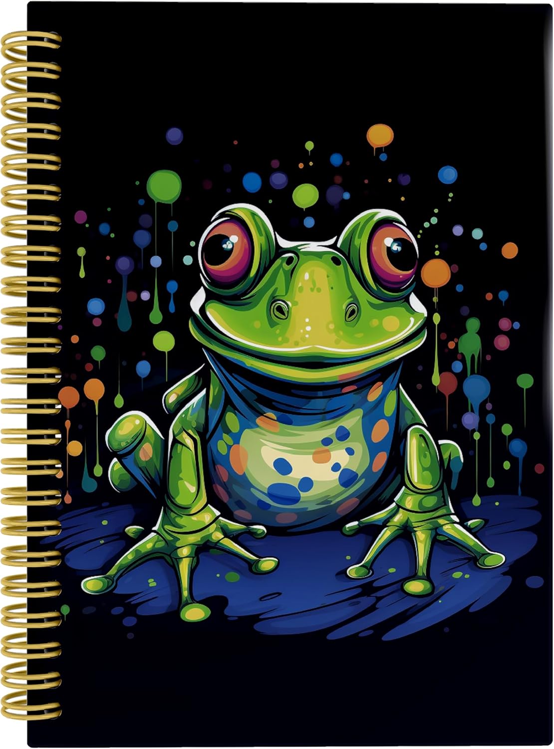 Amazon.com : Knibeo Cartoon Frog Notebook Journal - Frogs Gifts for ...