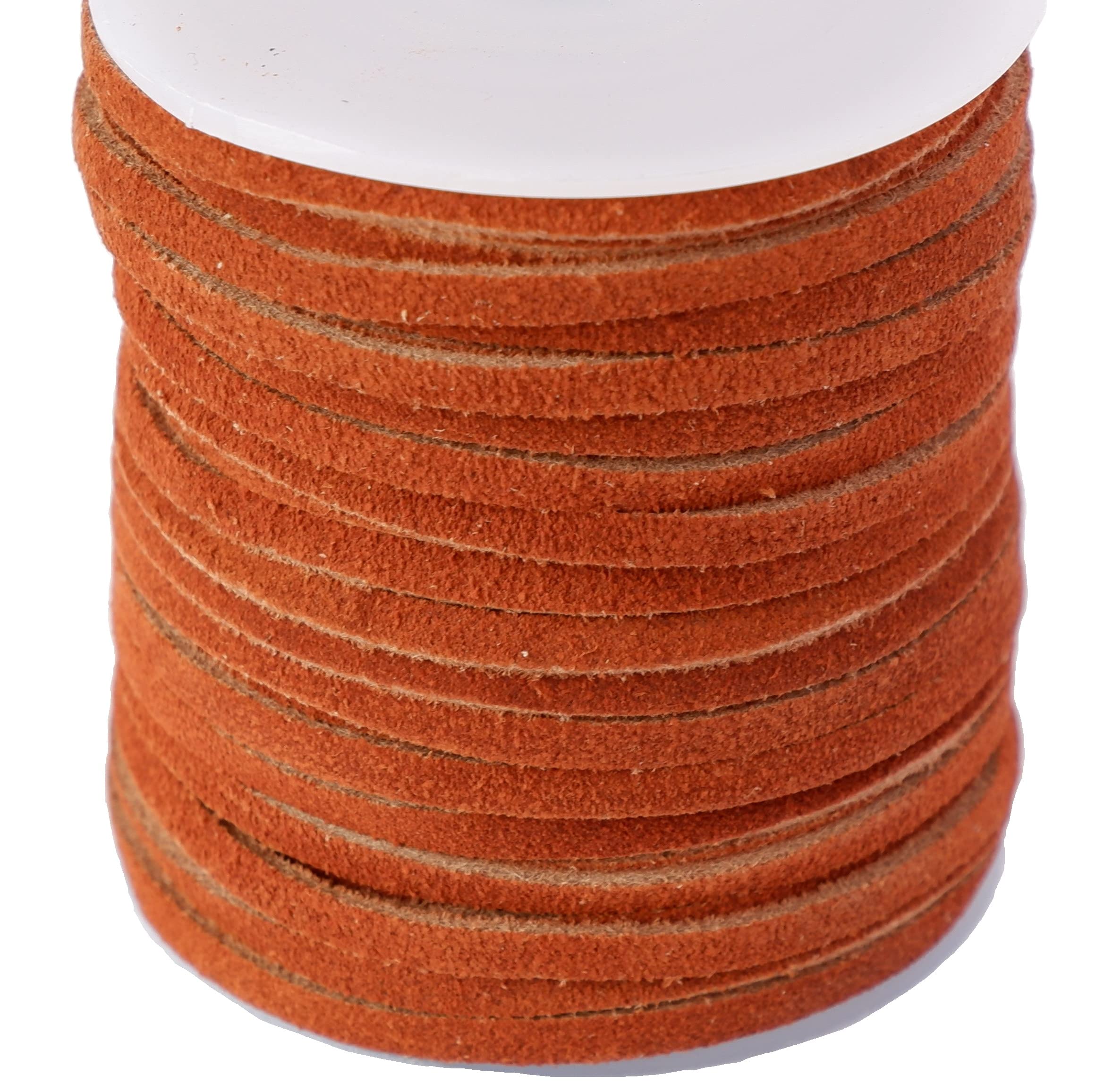Amazon.com: Cords Essentials Suede Lace, 1/8" x 27 Yards (Medium Brown)
