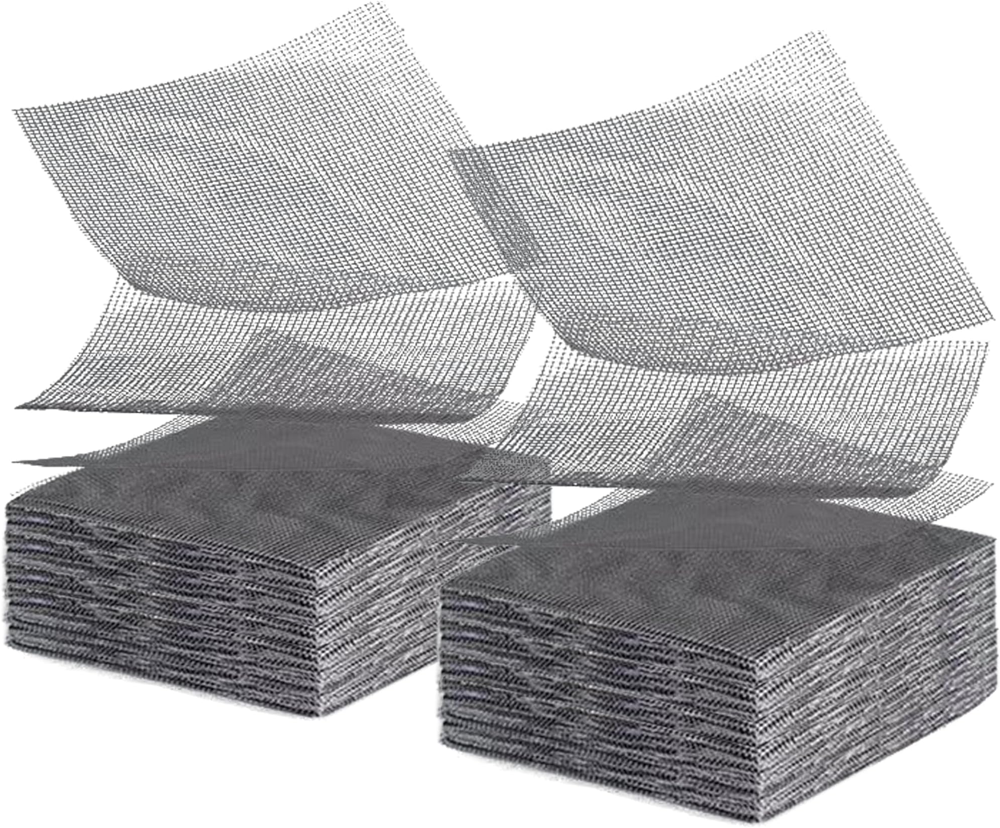 Amazon.com: NQEUEPN 50pcs Flower Pot Hole Mesh Pad, 4 Inch Square Mesh ...