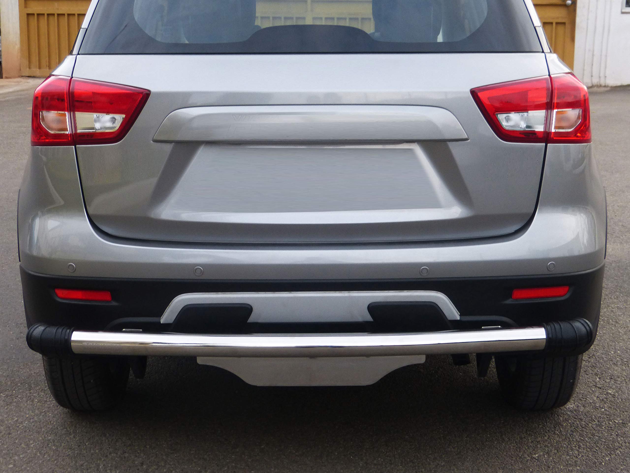 Goldsun high Gloss Stainless Steel Rear Bumper Protector | SS Dx | for ...
