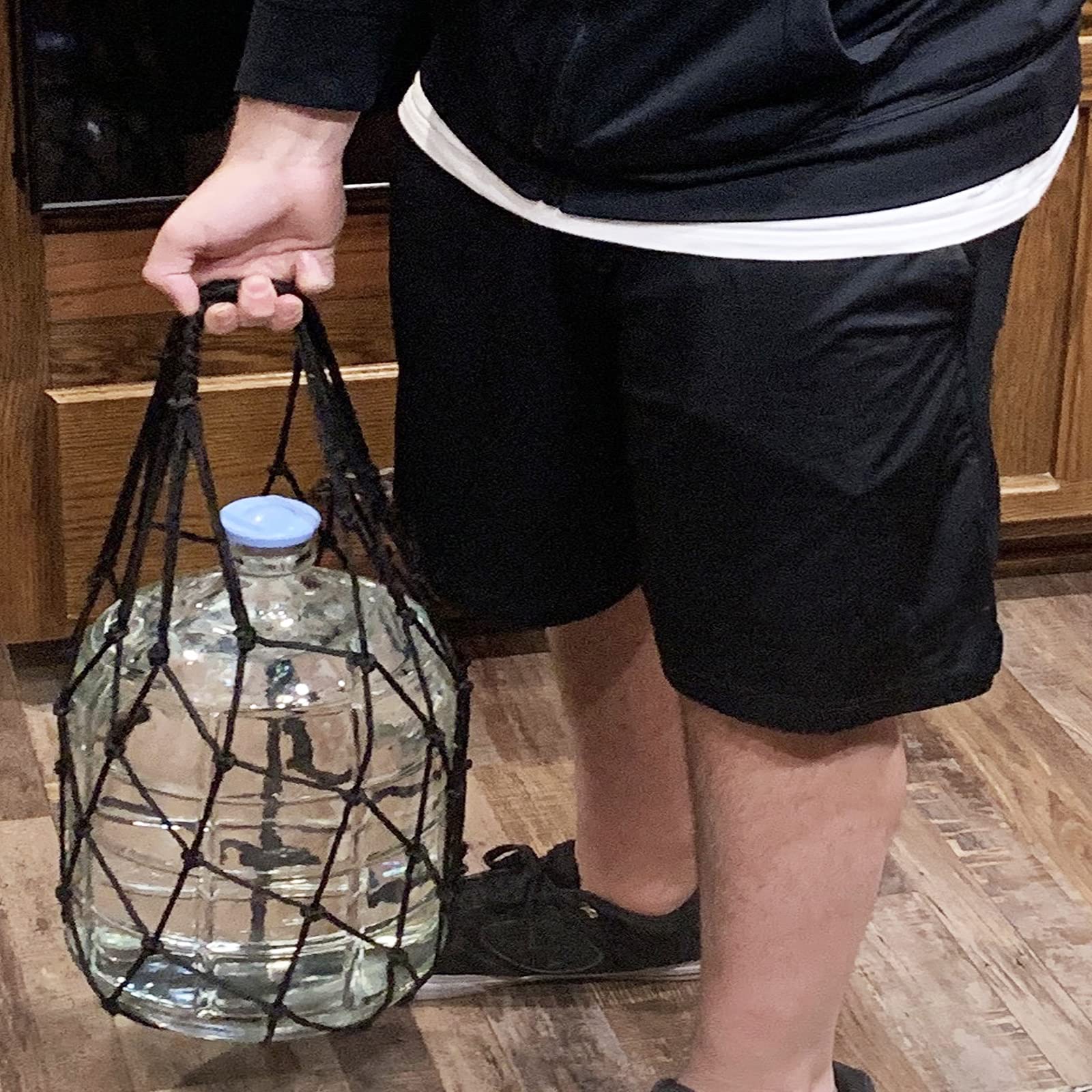 5 Gallon Glass Carboy Easy Carry Straps Glass Bottle Protector ...