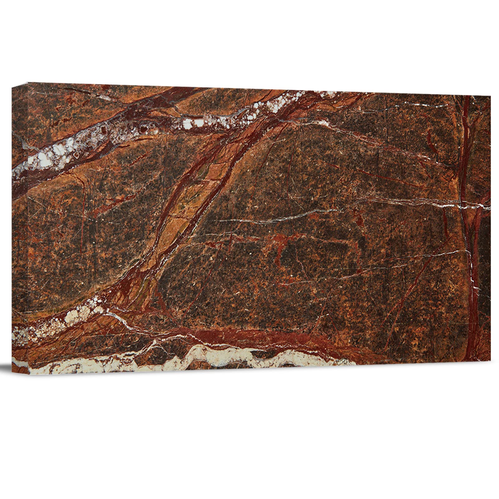 Red Brown Marble Texture