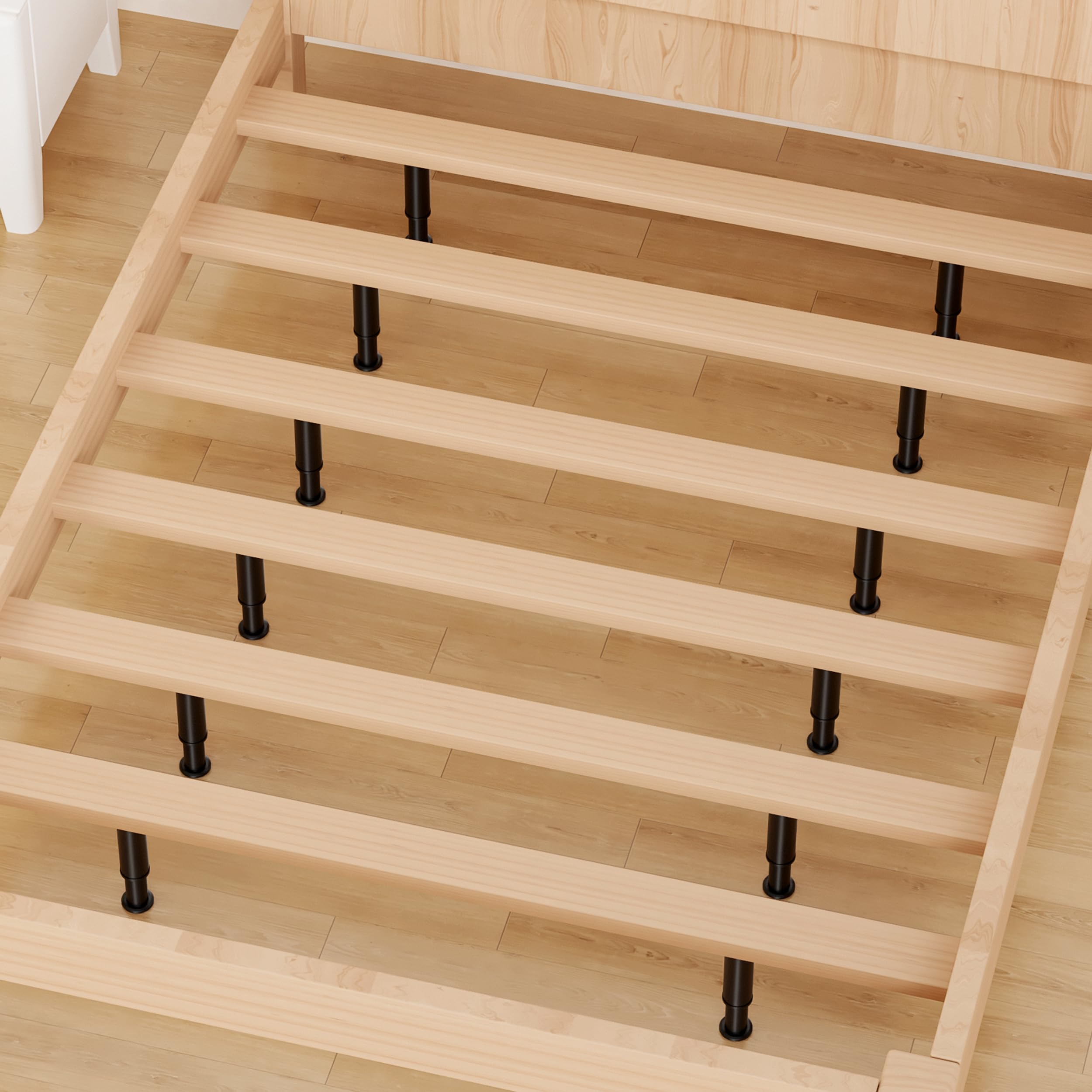 Snapklik.com : Wlrrcwdttc 4 Pcs Adjustable Bed Support Legs For Bed ...